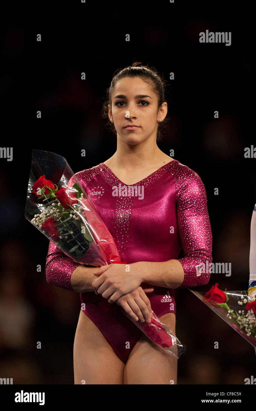 Alexandra Raisman (USA) at the 2012 American Cup Gymnastics at Madison ...