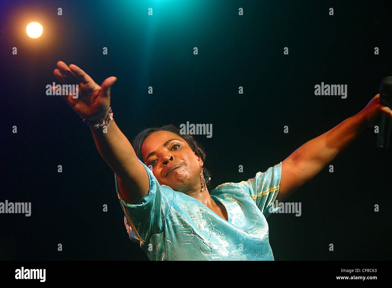 South African gospel, singer Rebecca Malope performed at Johannesburg ...