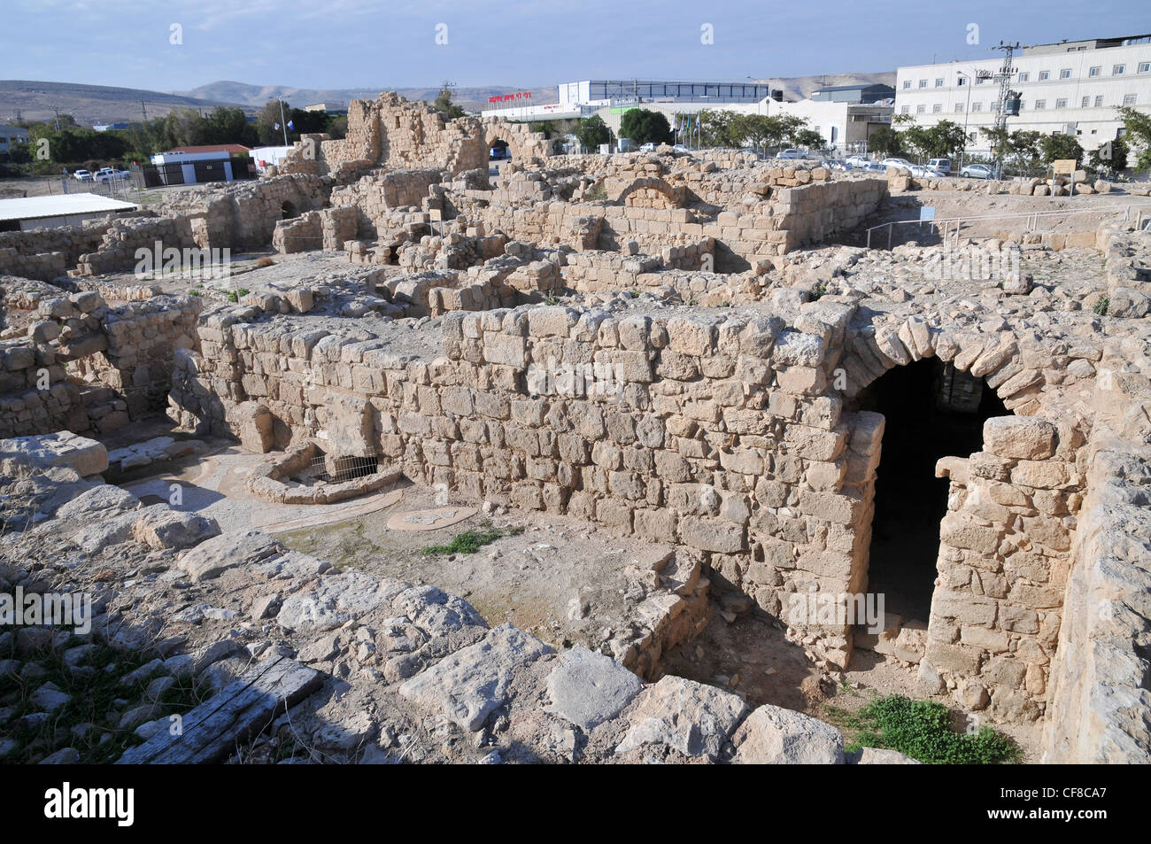 Israel, West Bank, The Monastery of Euthymius was a laura in Palestine ...