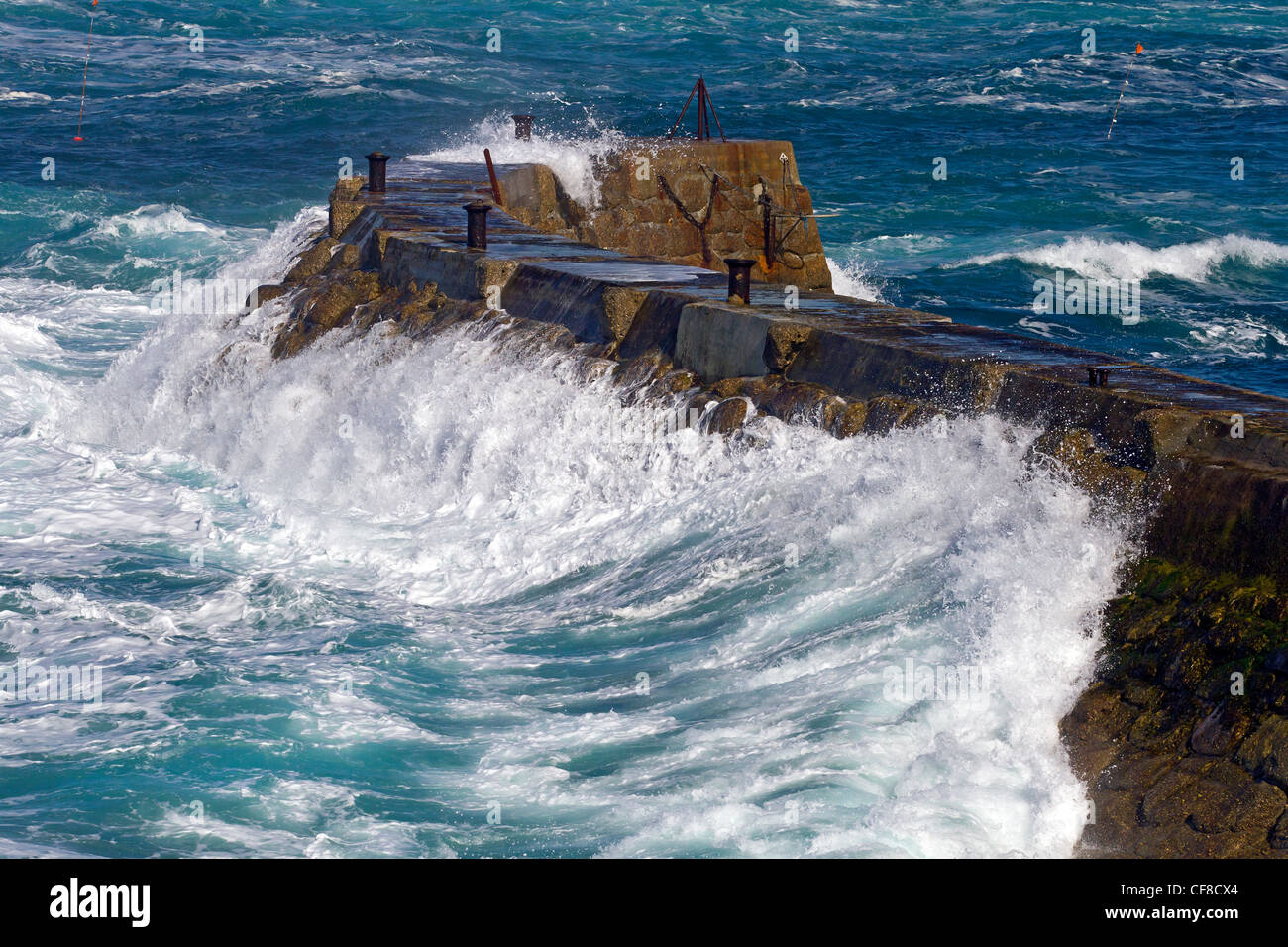 England's most westerly village Stock Photo - Alamy