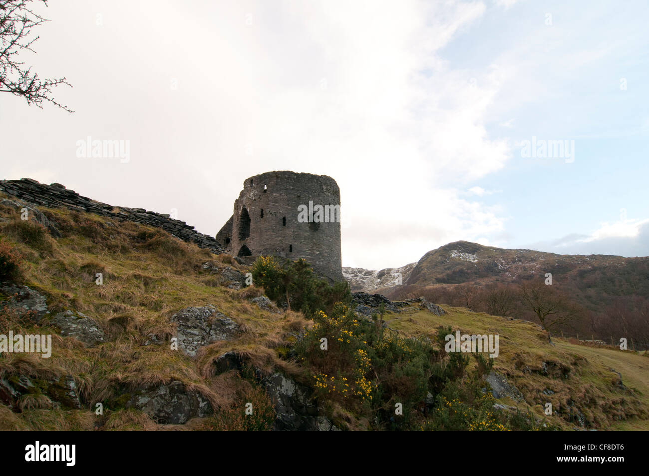 Dolbadarn Castle is one of the finest remaining castles of the native ...