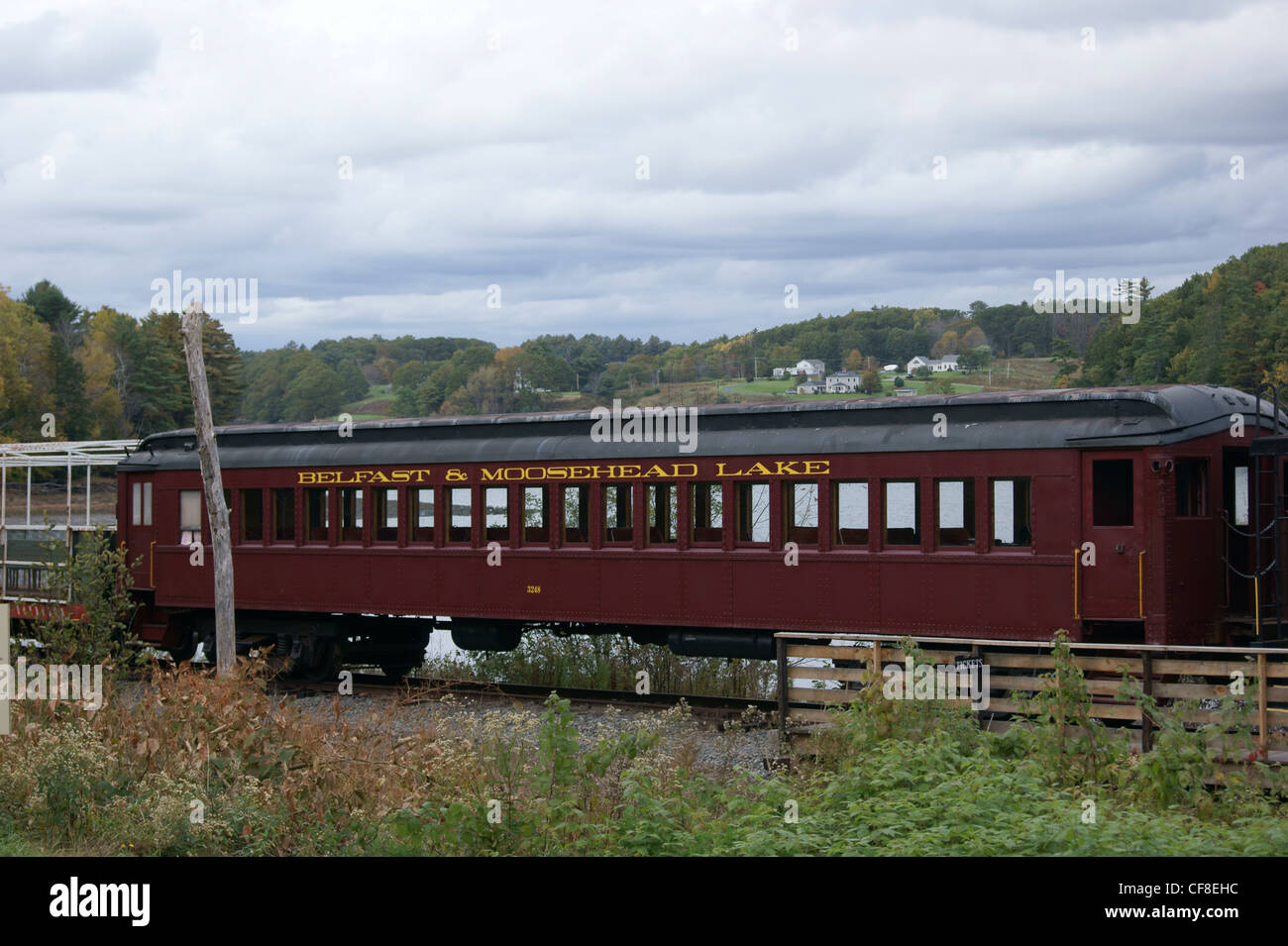 Historic Belfast and Moosehead Lake Scenic Railroad, Belfast, Maine ...