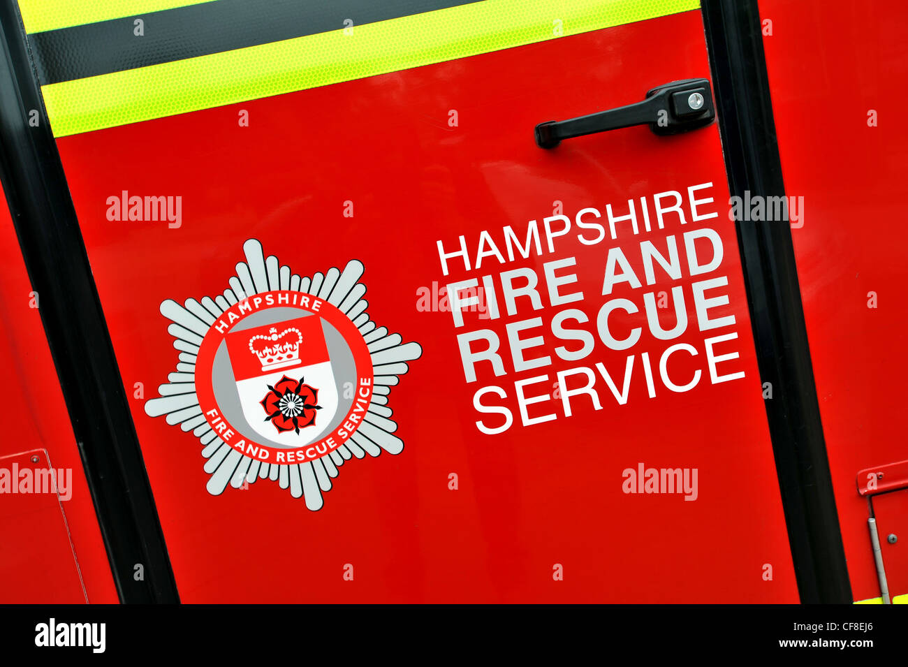 Fire engine detail Stock Photo - Alamy