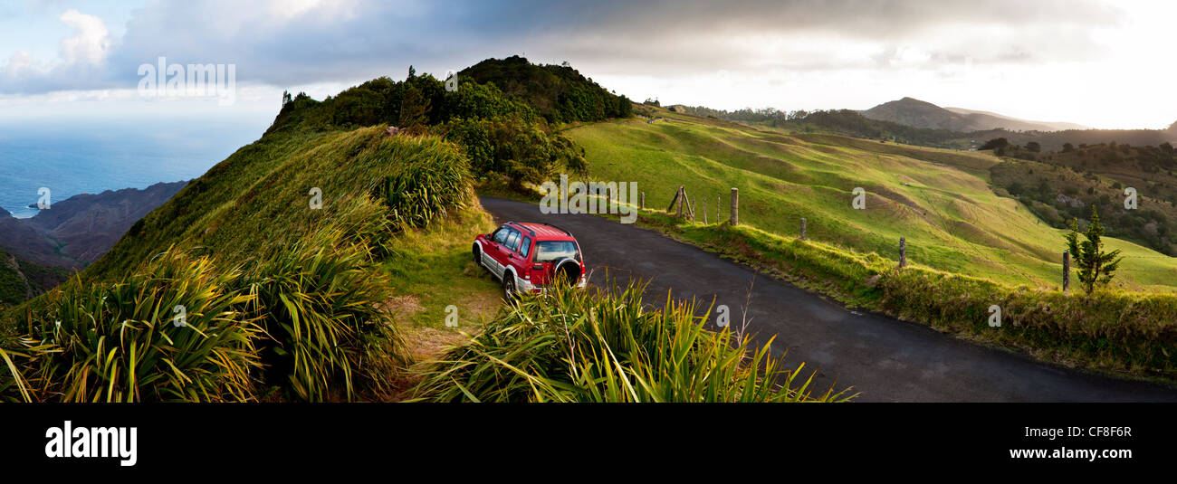 St Helena island in the South Atlantic Ocean Panorama looking toward ...