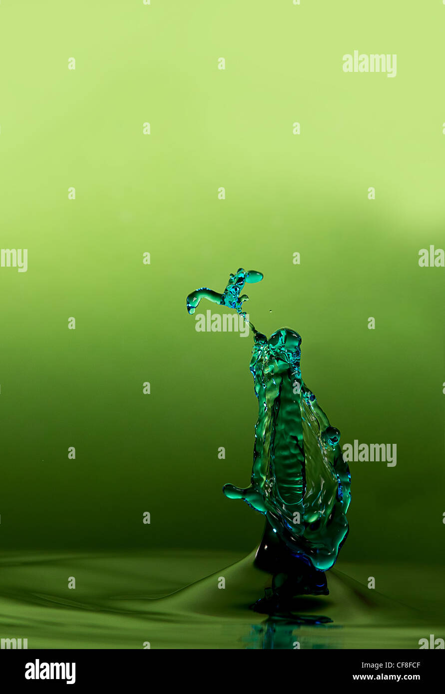 water drop that looks like a fish Stock Photo - Alamy