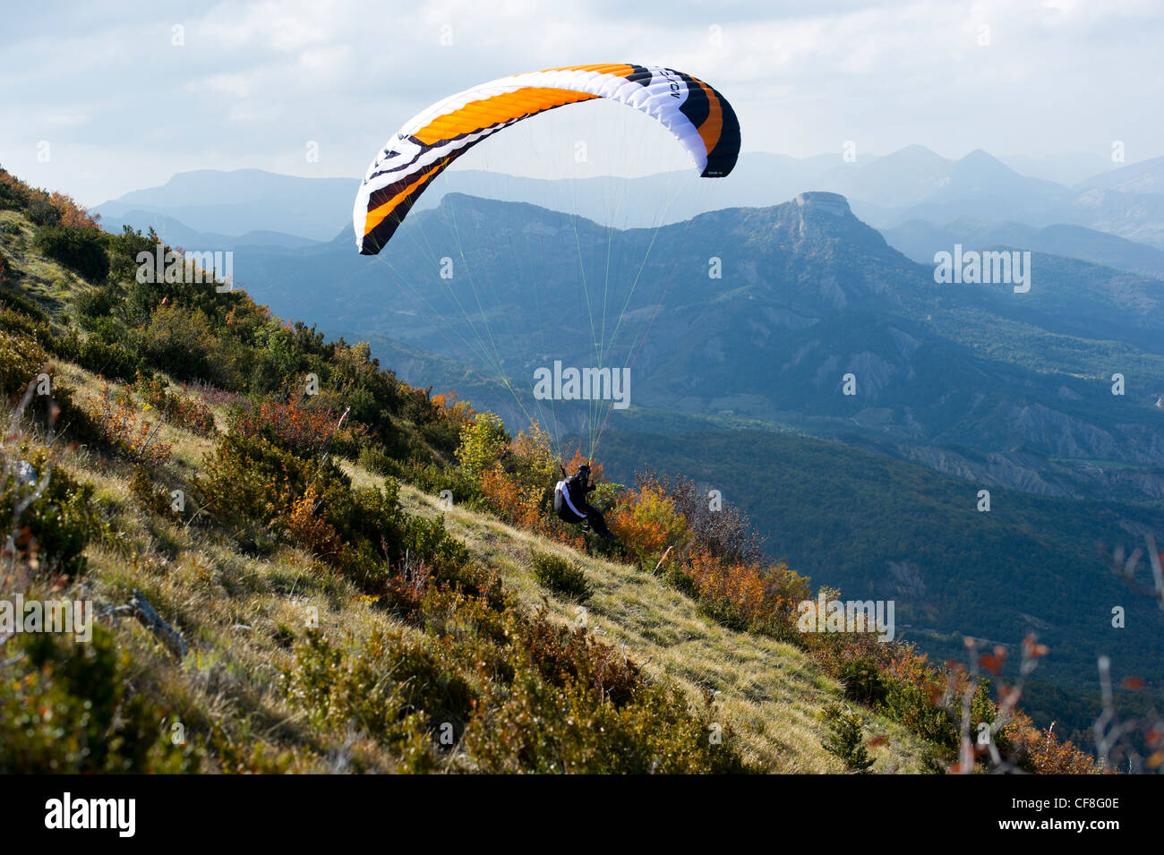 Paraglider launch site hi-res stock photography and images - Alamy