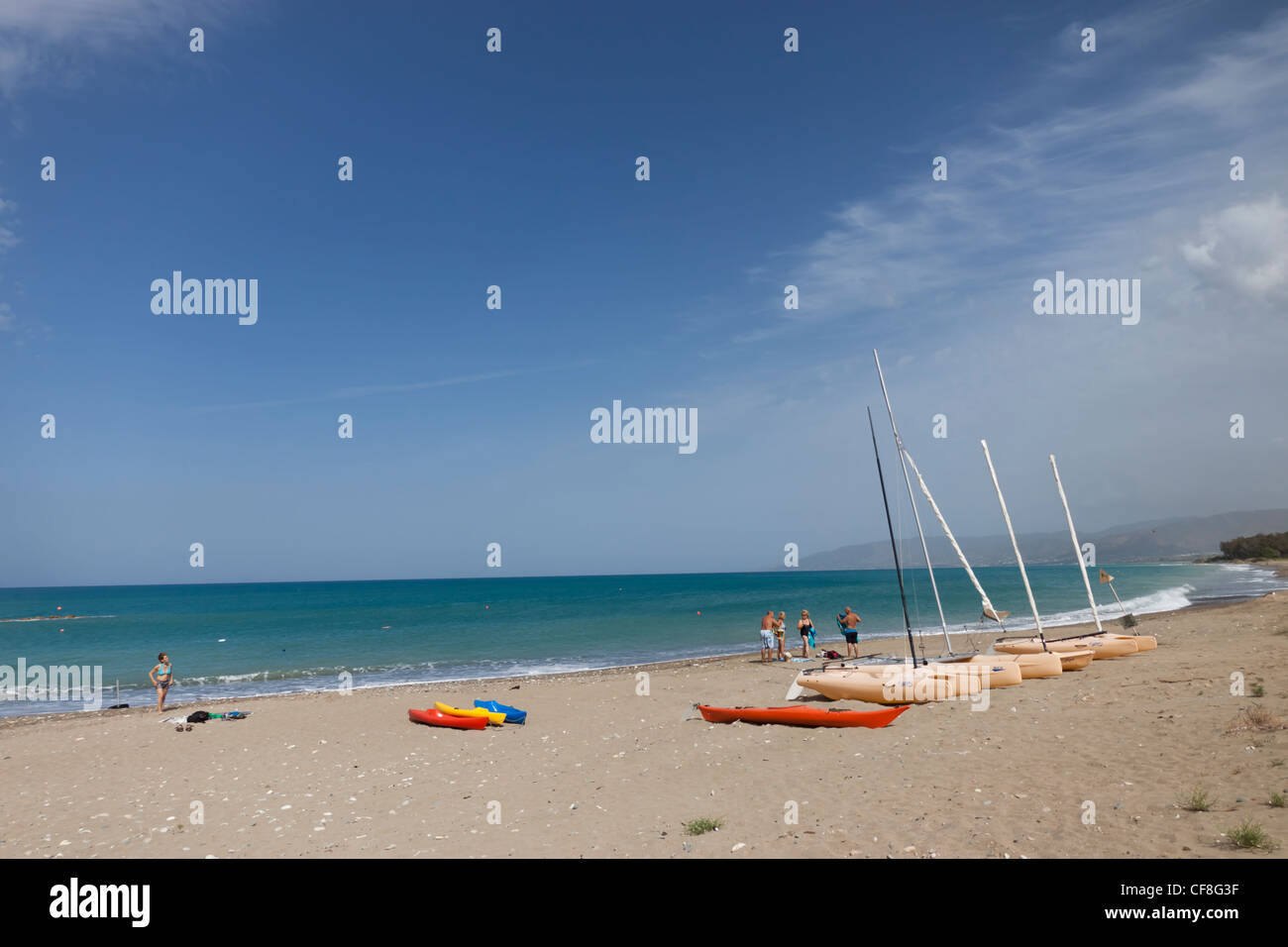 Latchi beach, Paphos district, Cyprus Stock Photo - Alamy
