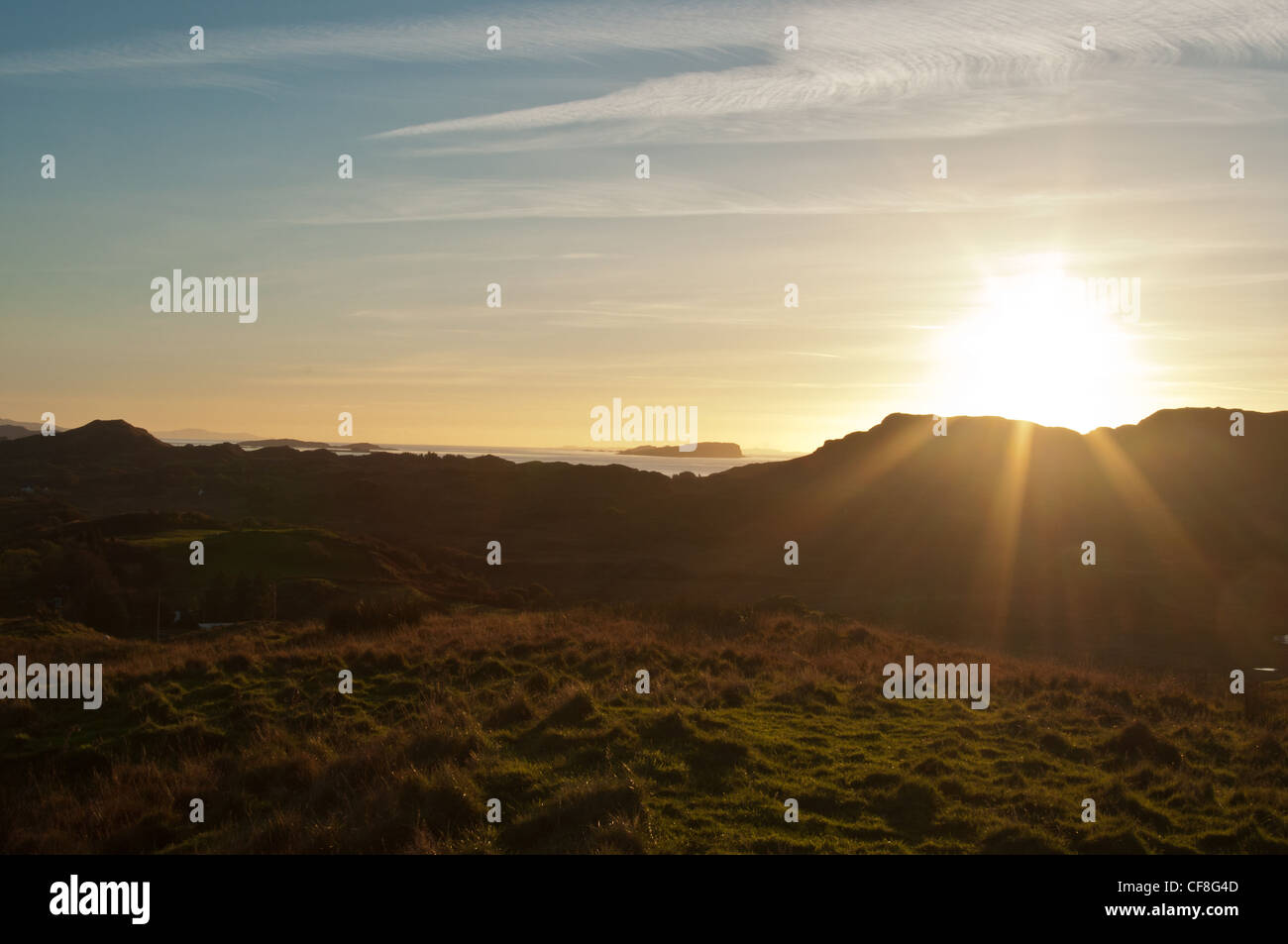 Scottish sunset hi-res stock photography and images - Alamy