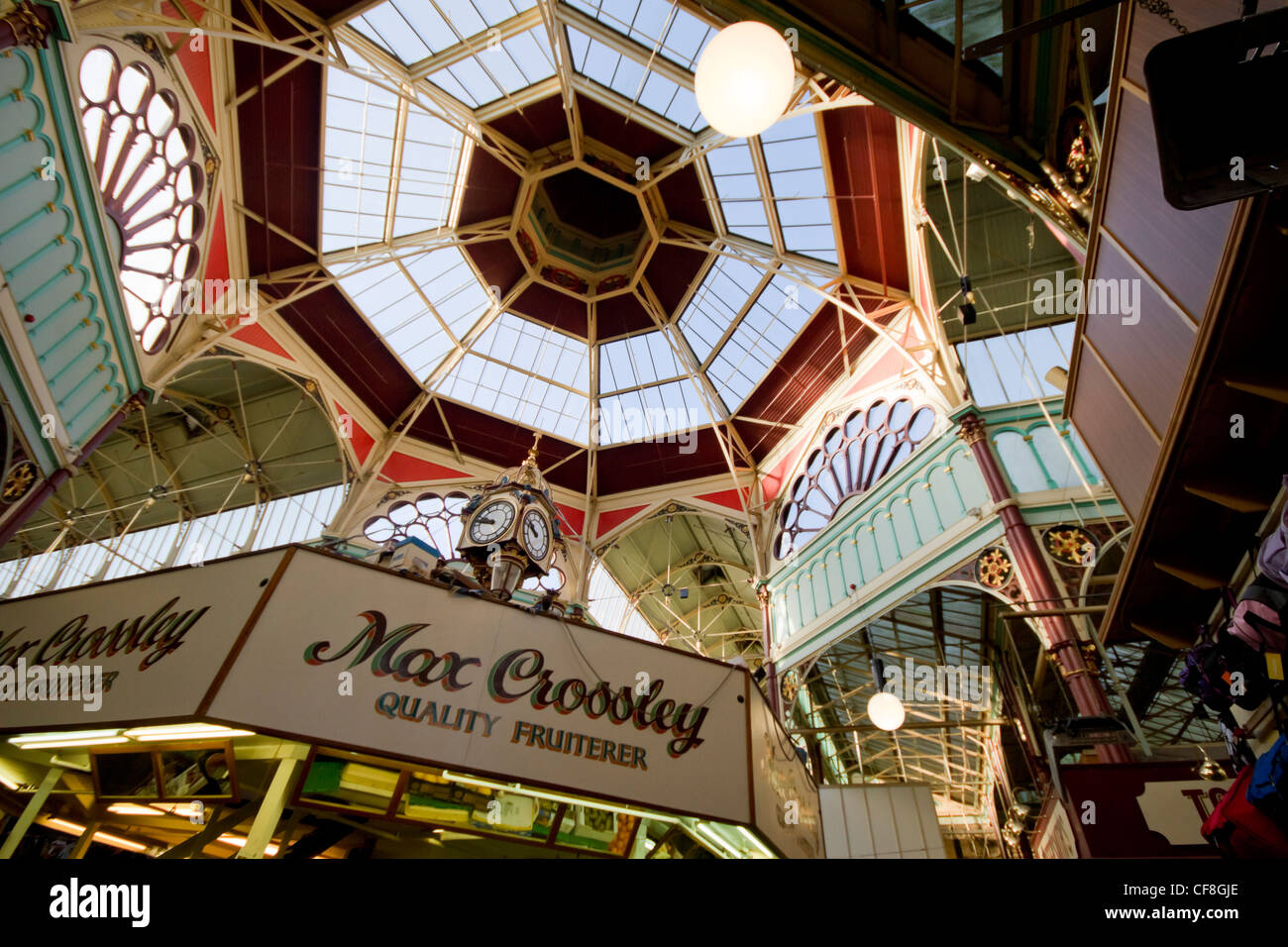 Halifax Borough Market, opened 1896 Stock Photo - Alamy