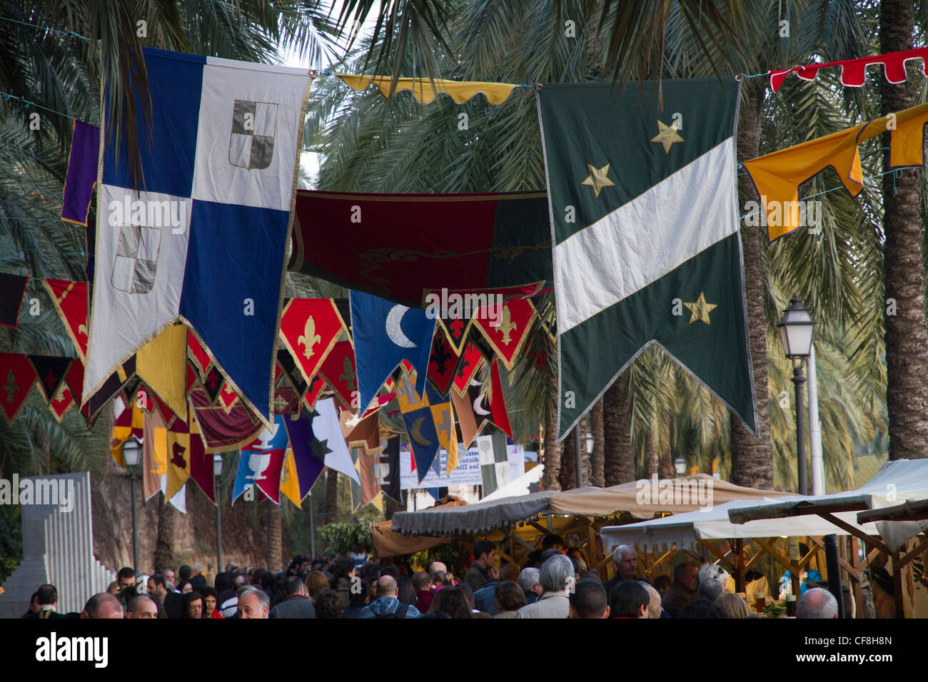 Medieval flags hi-res stock photography and images - Alamy