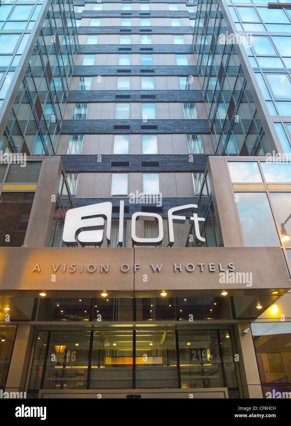 Aloft New York hotel in Brooklyn NYC Stock Photo - Alamy