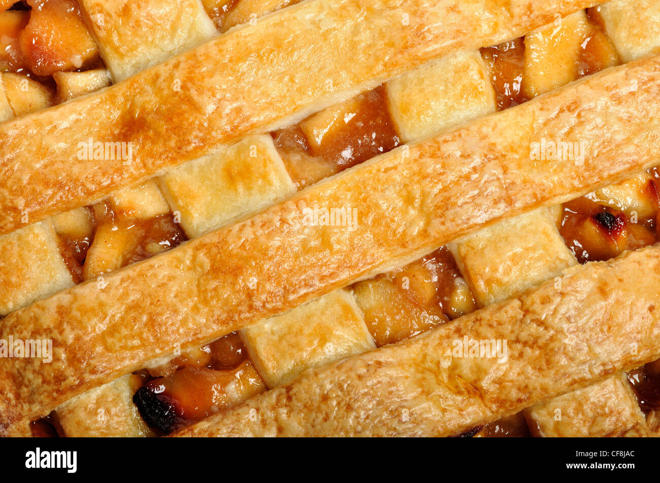 Apple Pie , Close Up For Background Stock Photo - Alamy