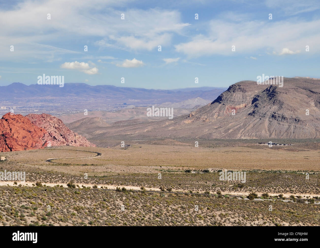 Mojave desert dusk landscape hi-res stock photography and images - Alamy