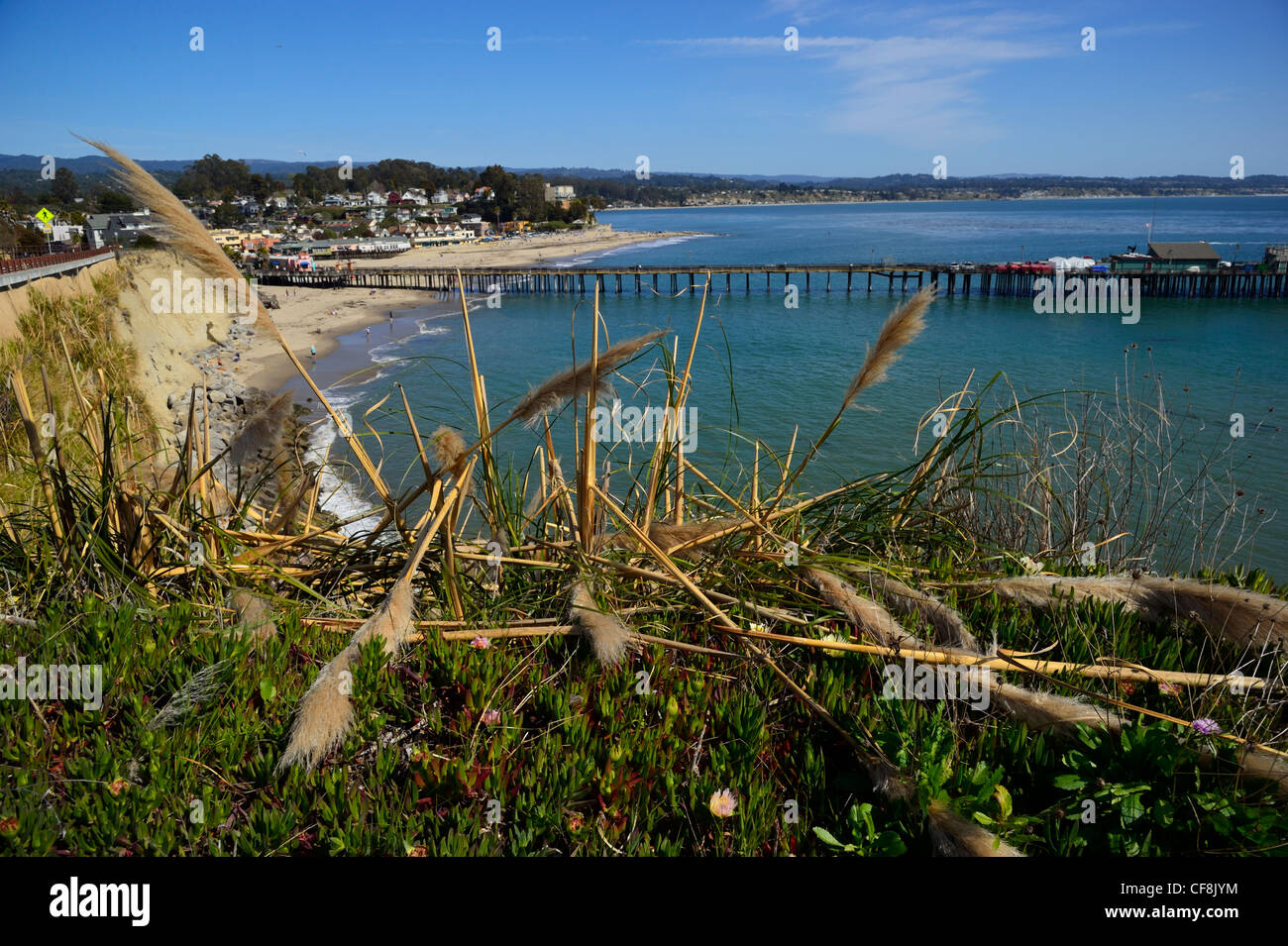 The scenic beach town of Capitola, California CA Stock Photo - Alamy
