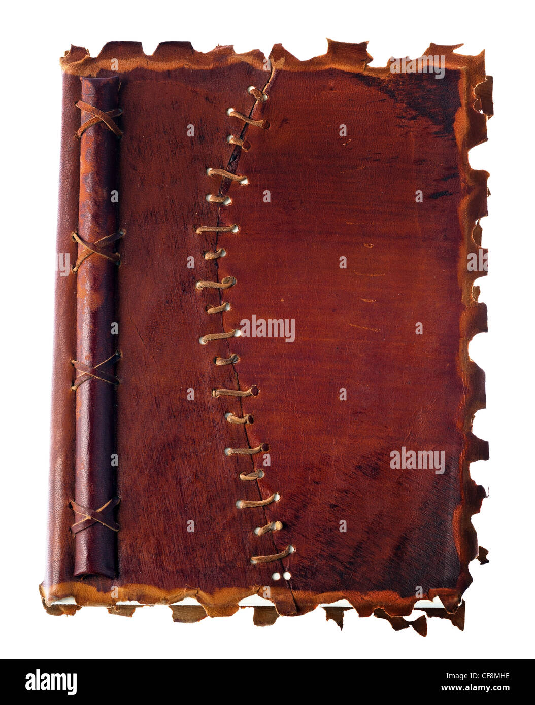 an old diary or notebook with a leather cover. lies on a white ... an old diary or notebook with a leather cover. lies on a white ...