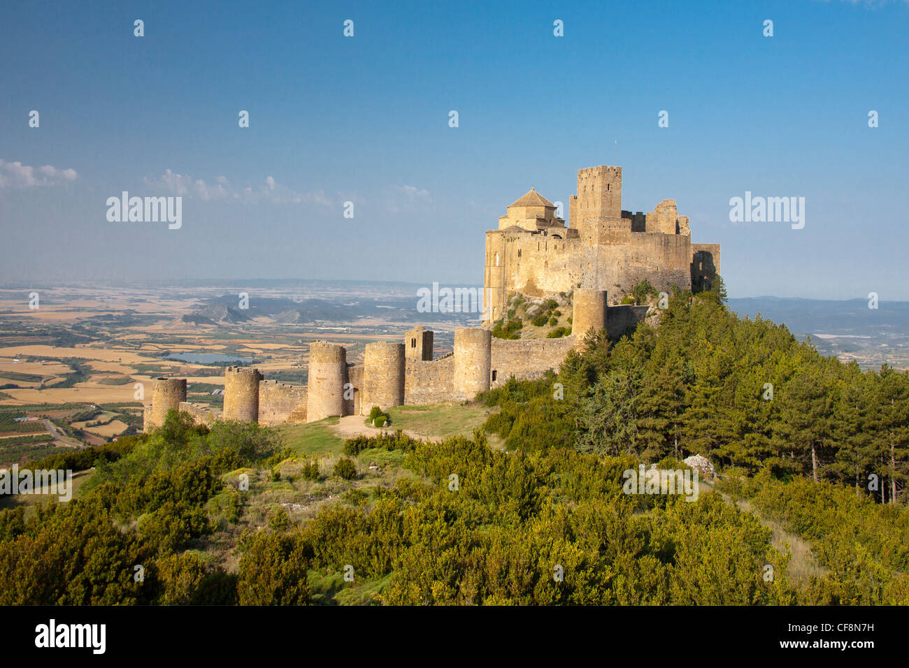 Spain, Europe, Aragon, Region, Loarre, Castle, beautiful, castle ...