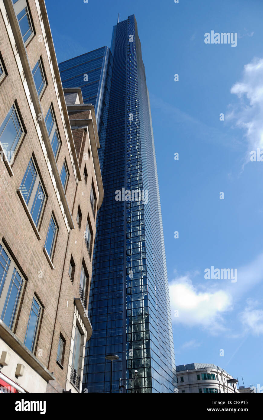 Heron Tower, Bishopsgate, London, England Stock Photo - Alamy