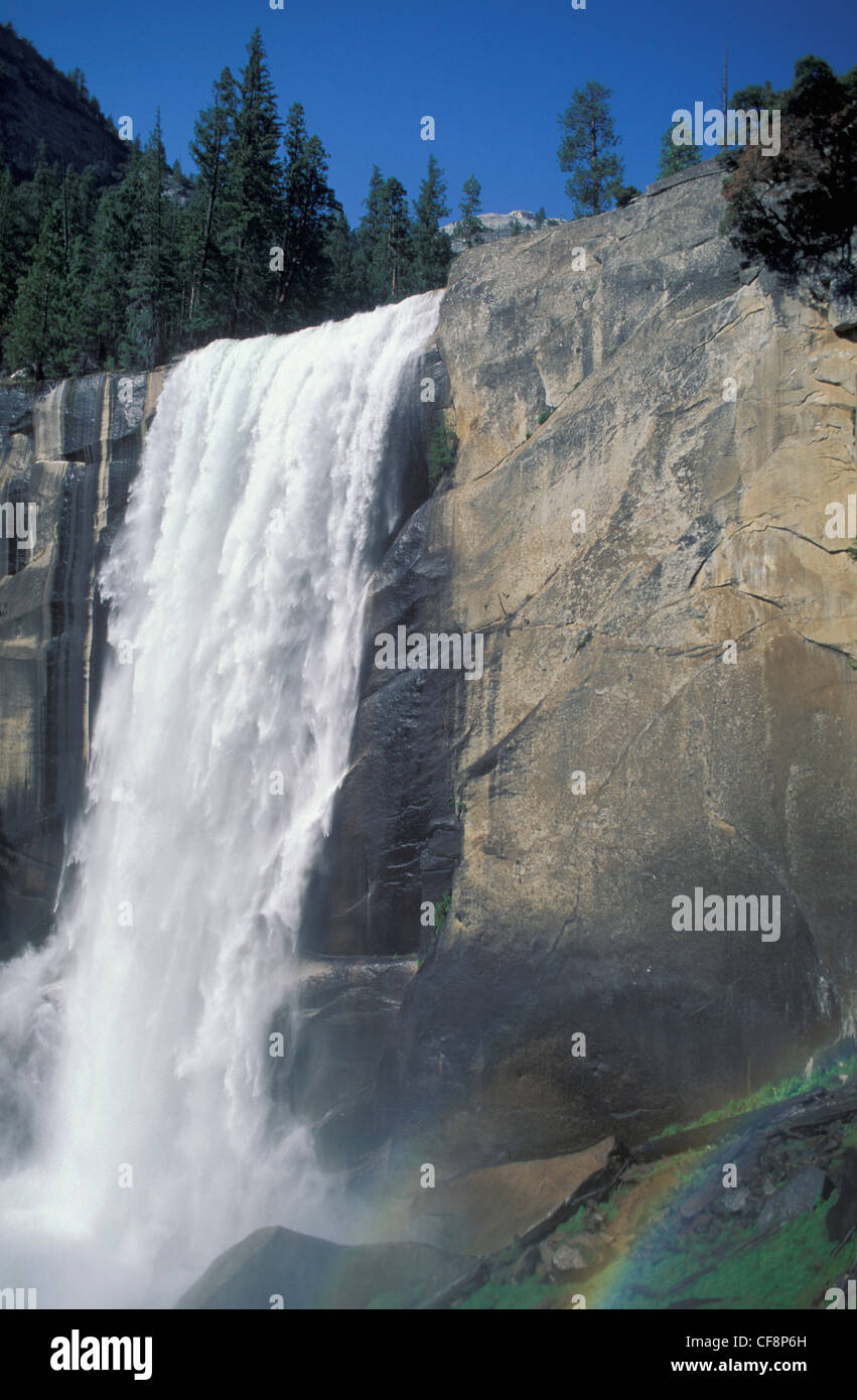 Vernal Fall, Yosemite, N.P., California, USA, United States, America ...