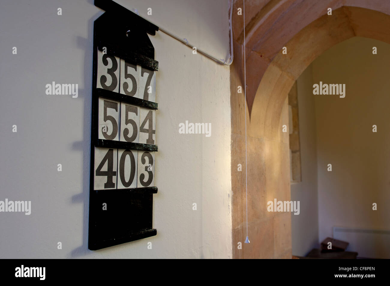 Hymn Board Numbers Church High Resolution Stock Photography and Images ...
