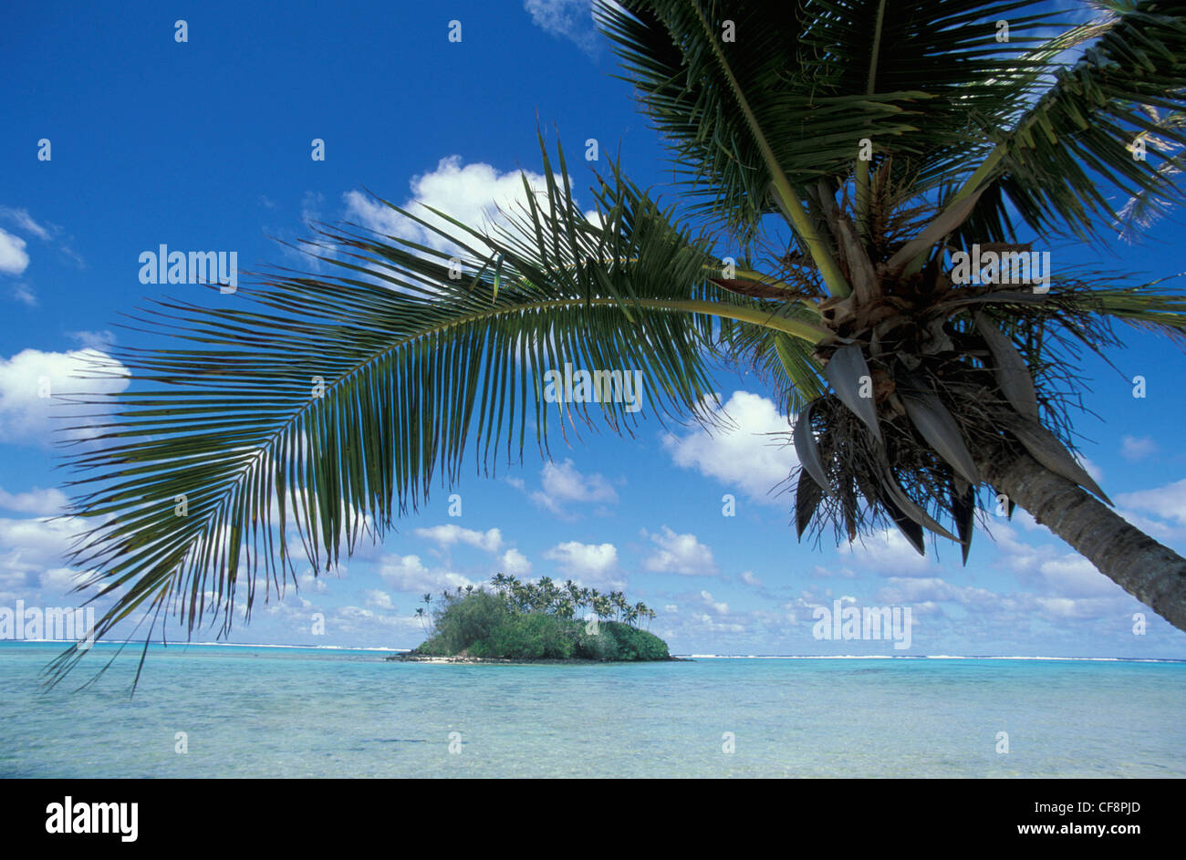 Muri Beach, Rarotonga, Cook Islands, Pacific Ocean, sea, Polynesia ...