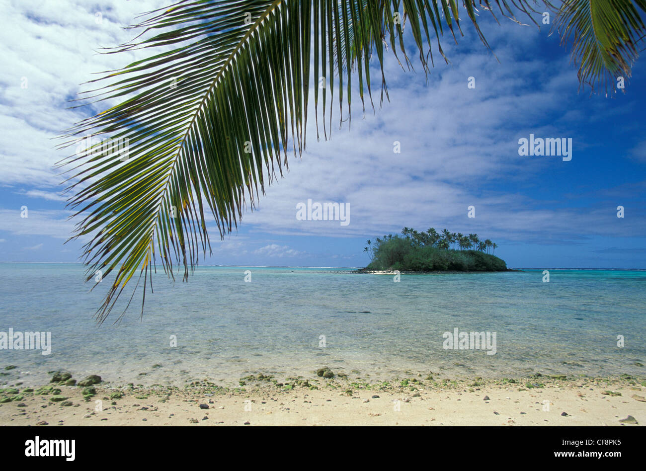 Muri Beach, Rarotonga, Cook Islands, Pacific Ocean, sea, Polynesia ...