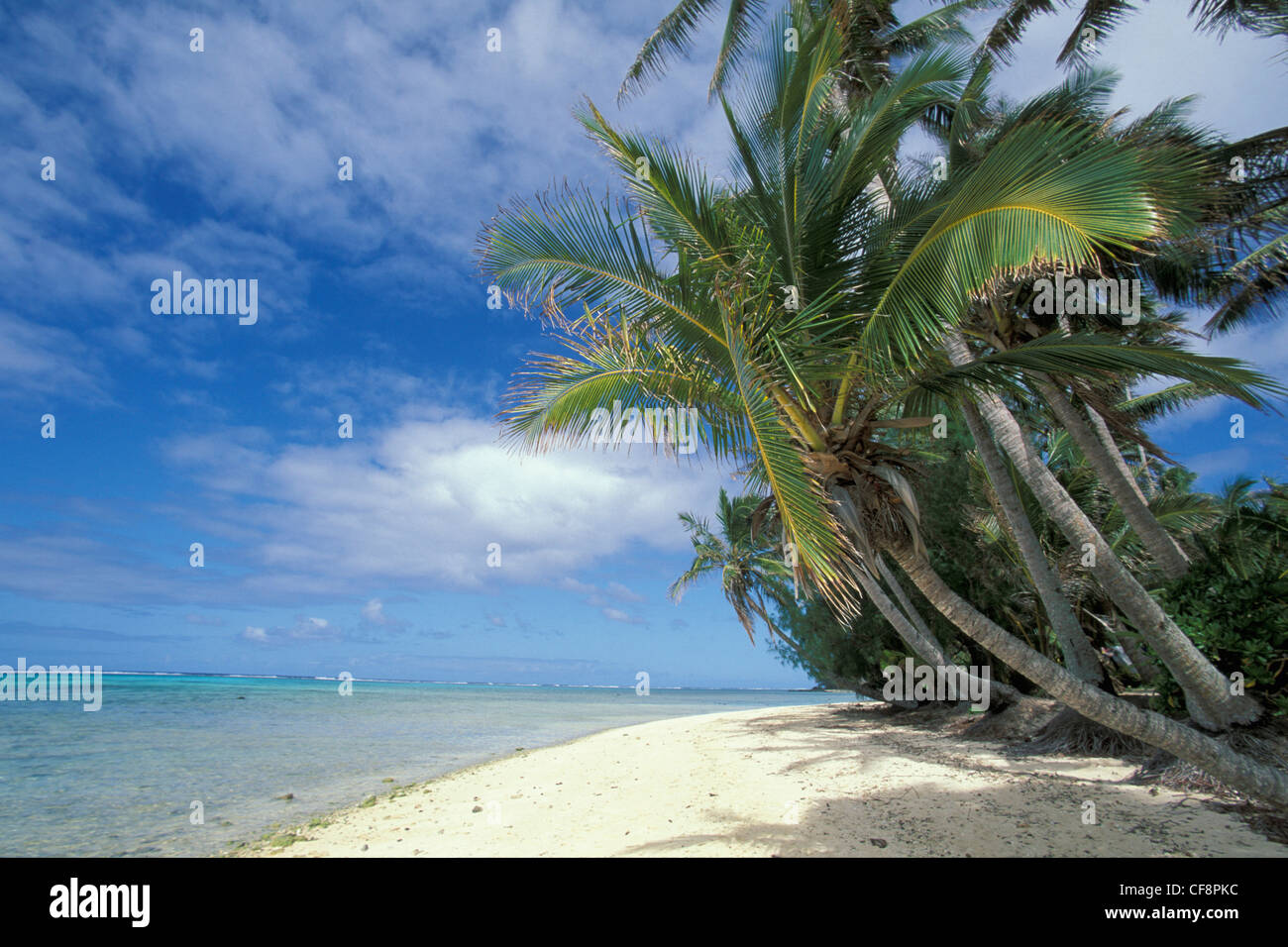 Muri Beach, Rarotonga, Cook Islands, Pacific Ocean, sea, South Pacifik ...
