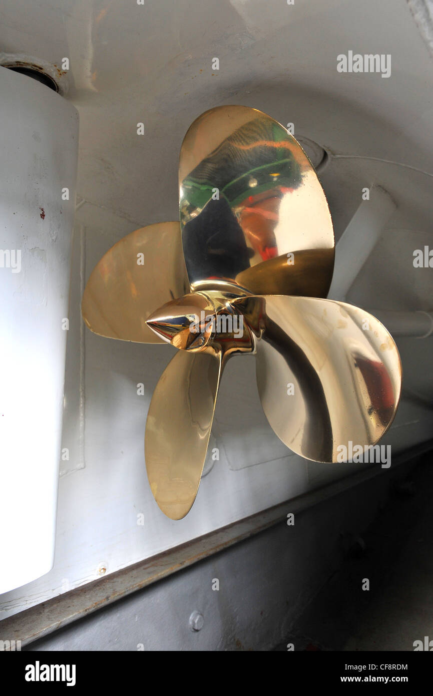 Brass propeller hi-res stock photography and images - Alamy
