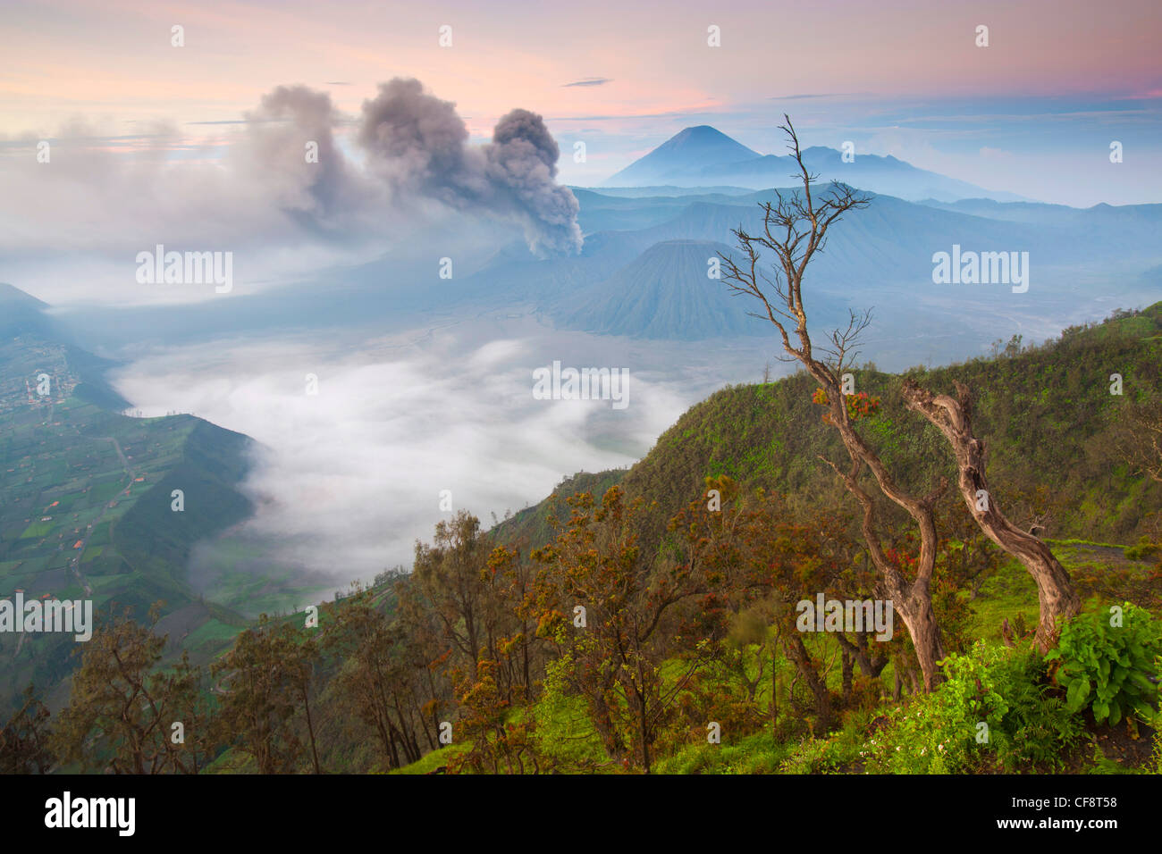 Bromo, Indonesia, Asia, Java, volcanoes, volcanism, geology, crater ...