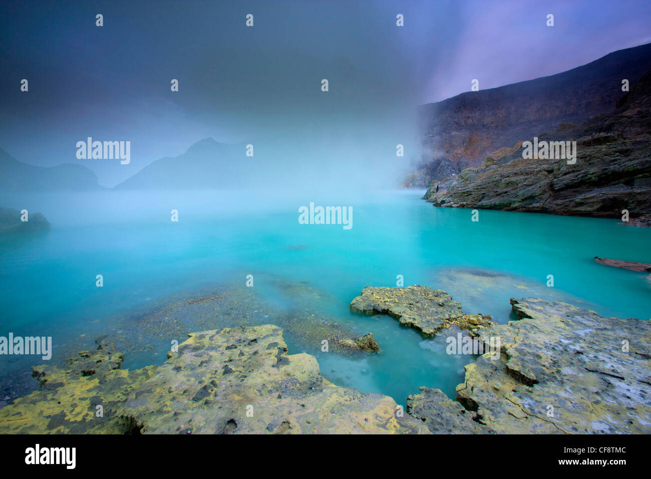 Ijen, Indonesia, Asia, Java, volcano, volcanism, geology, crater ...