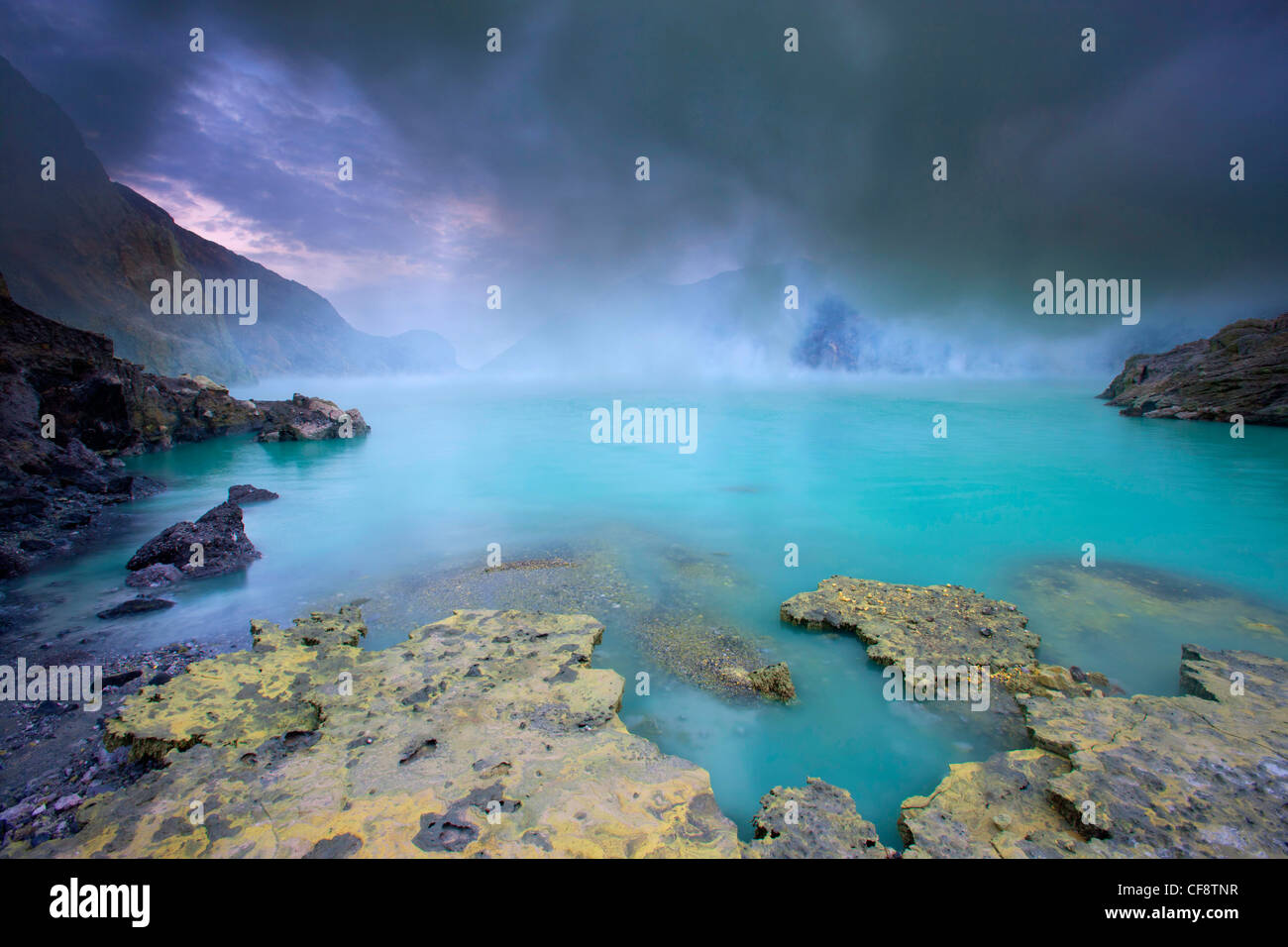 Ijen, Indonesia, Asia, Java, volcano, volcanism, geology, crater ...