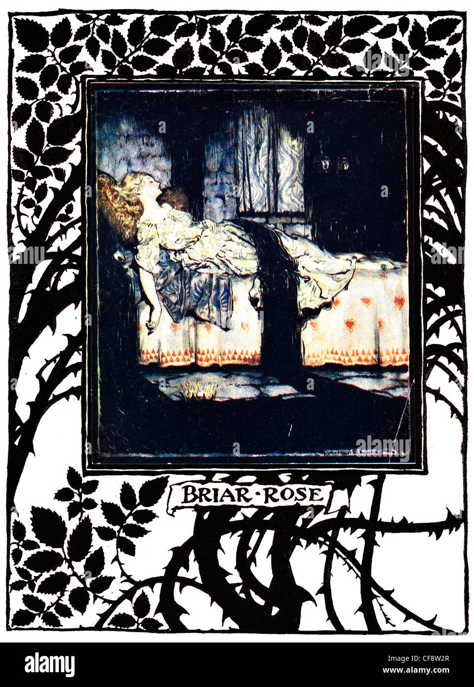 The Sleeping Beauty Arthur Rackham 1920 wicked fairy witch fairy ...