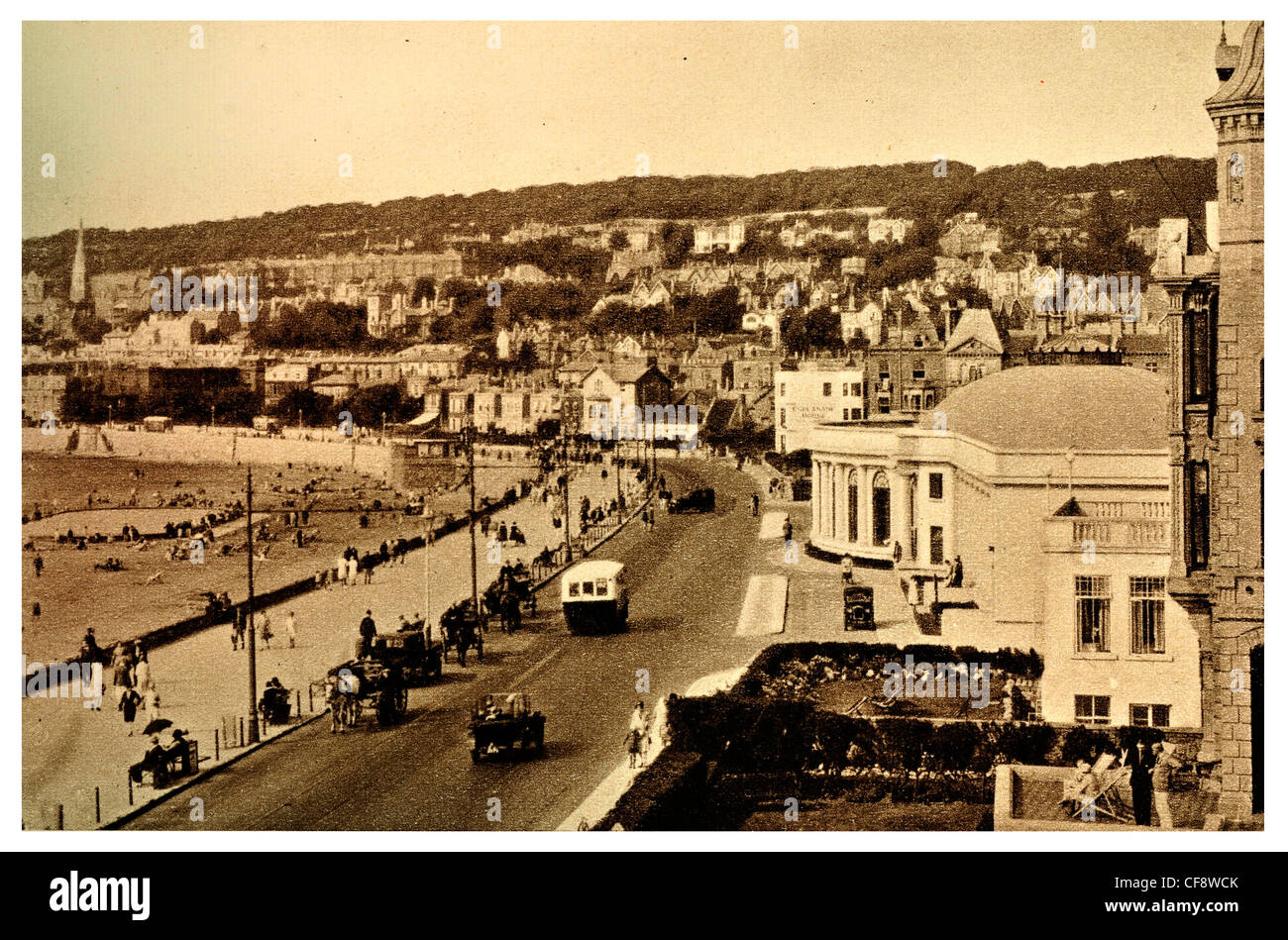 Weston super mare old town somerset uk hi-res stock photography and ...