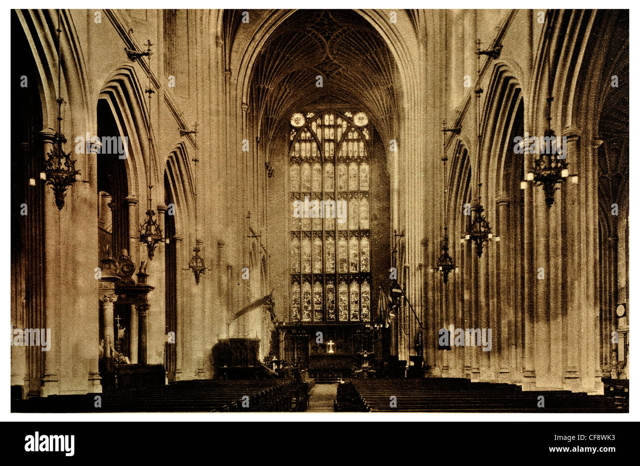 Bath Abbey Abbey Church of Saint Peter Saint Paul Nave Chapel Anglican ...