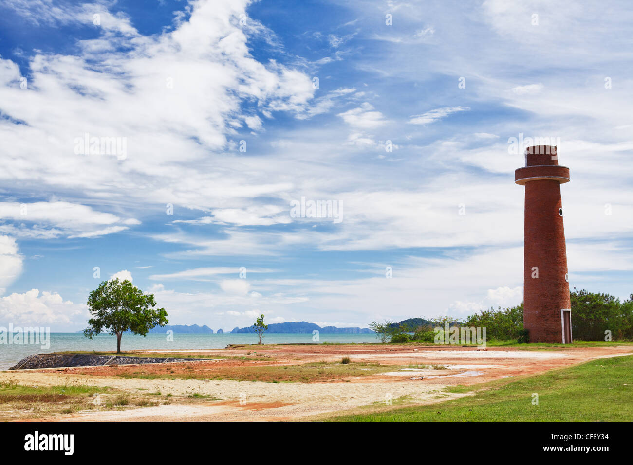 Lighthouse at Town of Koh Lanta, Krabi, Thailand Stock Photo - Alamy