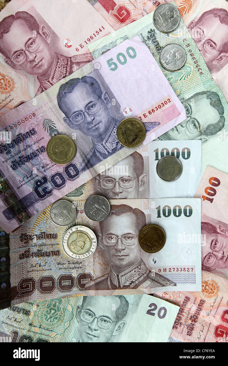 Thai money - Baht Stock Photo - Alamy