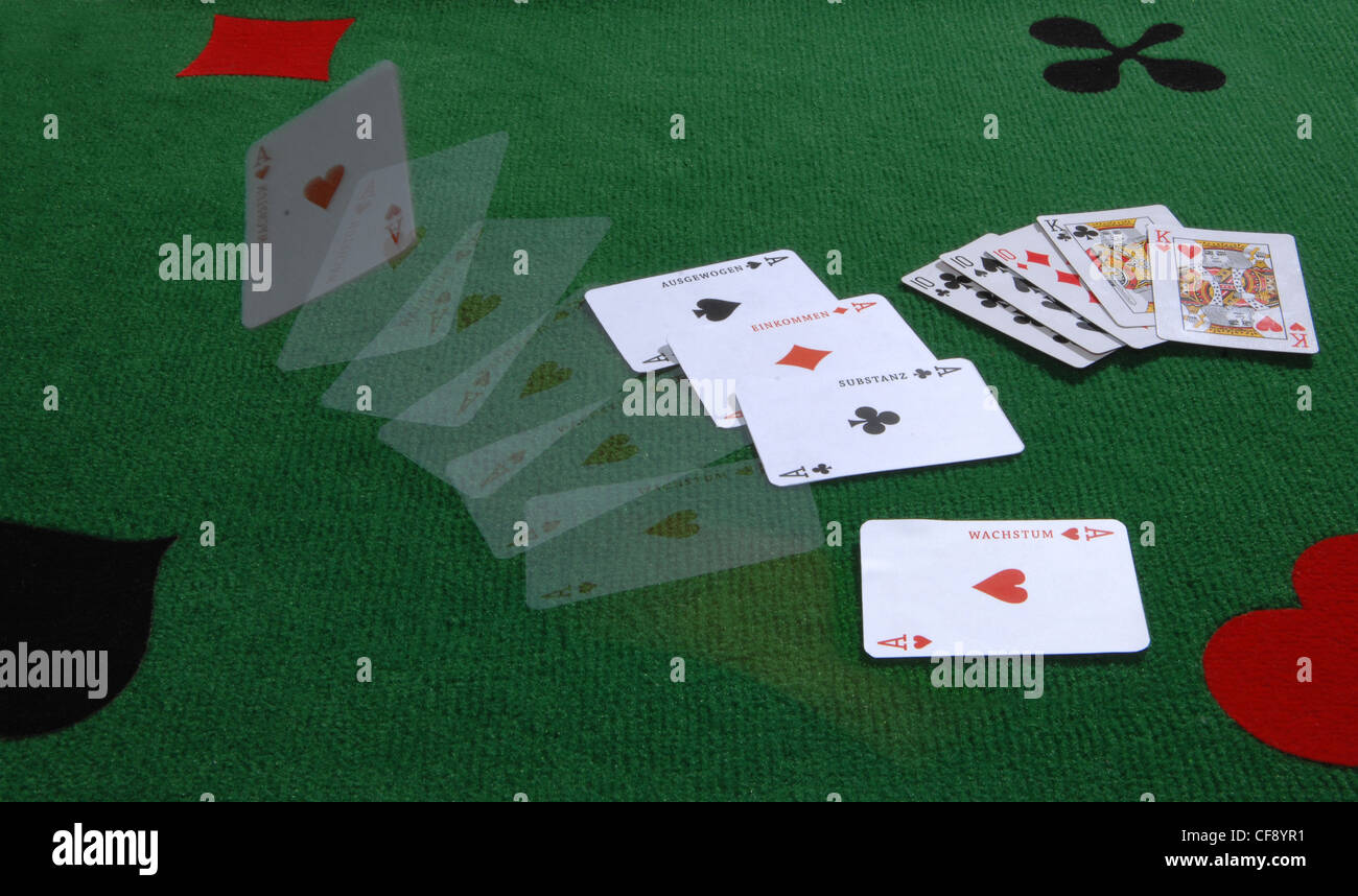 Maps, Cards, symbol, finances, economy, jassen, pattern depots, Well ...