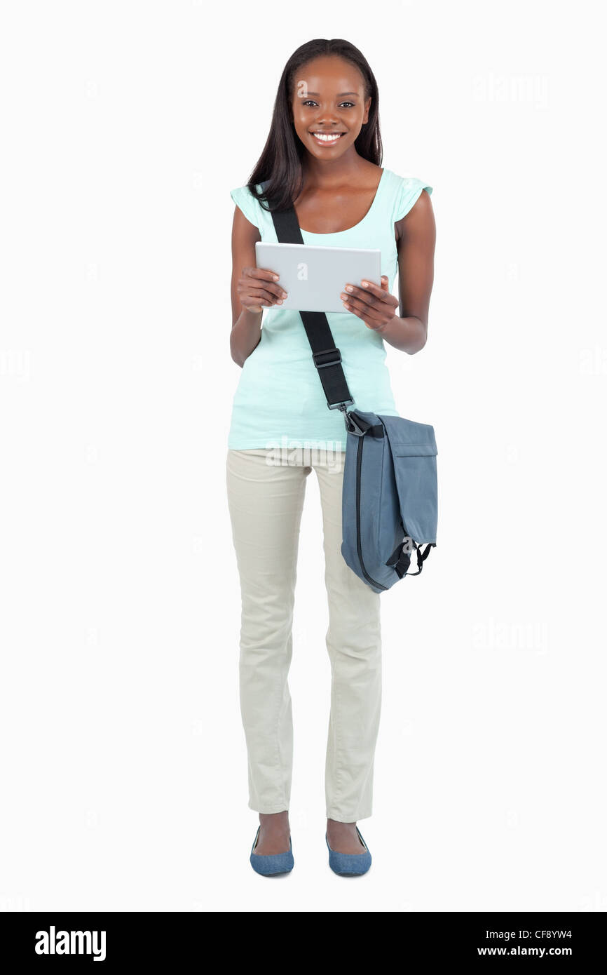 Female student studying Cut Out Stock Images & Pictures - Alamy