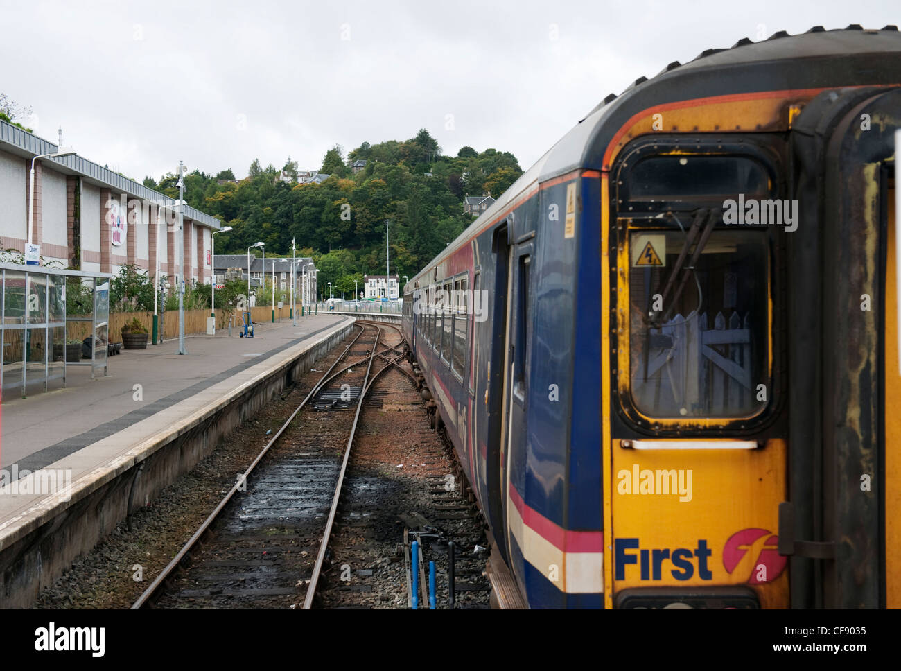 Oban station opened on 1 July 1880 and is the terminus of one branch of ...