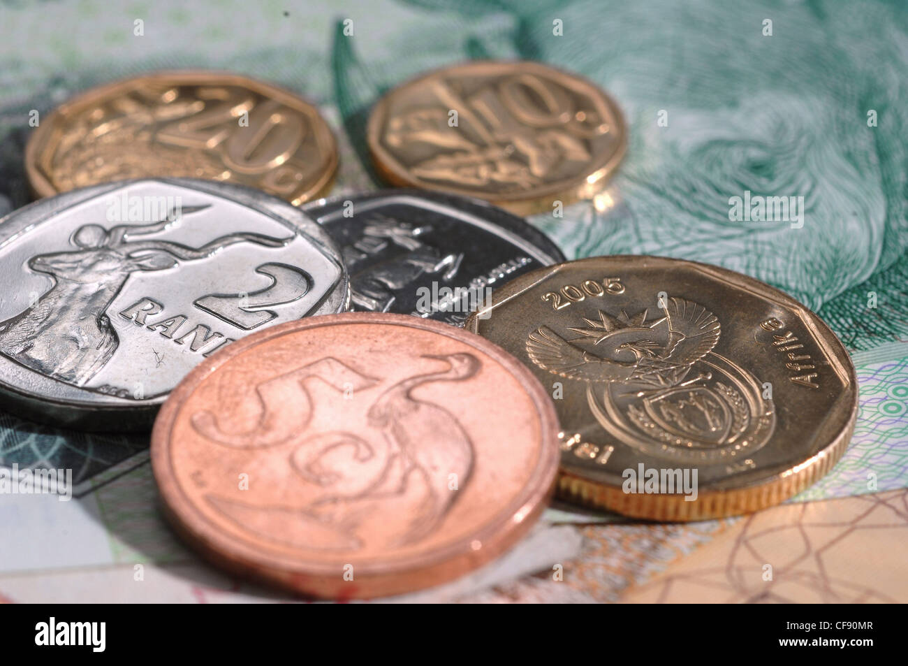 South african money notes hi-res stock photography and images - Alamy