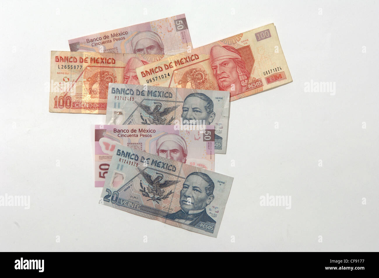 Currency, Mexico, notes, money, finances, economy Stock Photo - Alamy