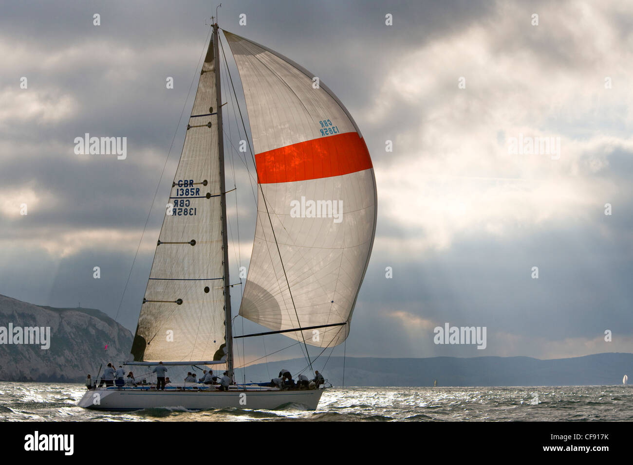 Round red sail hi-res stock photography and images - Alamy