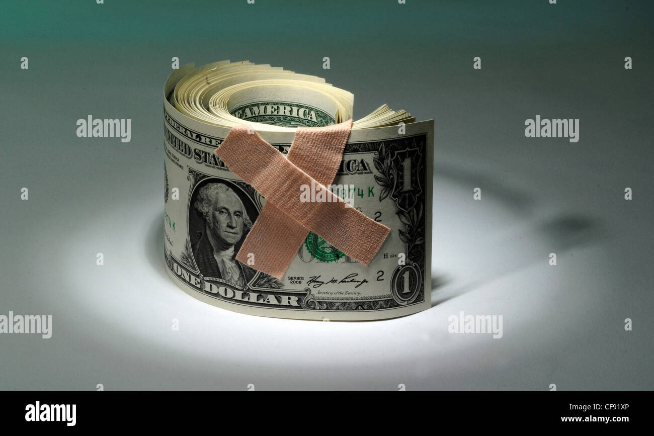 Note, money, crumples up, under pressure, injures, violates, currency ...