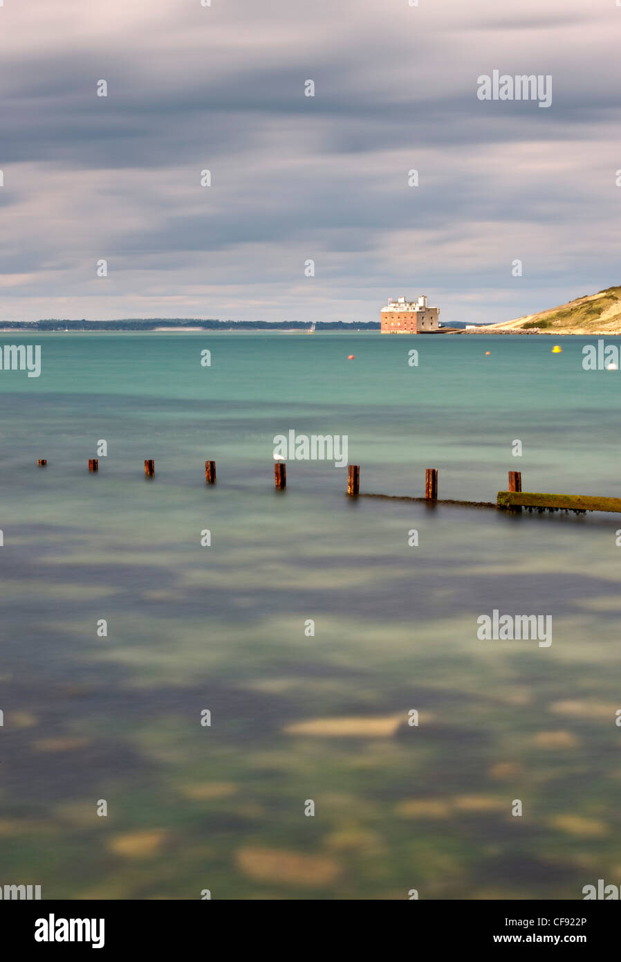 Colwell Bay Fort Stock Photo - Alamy