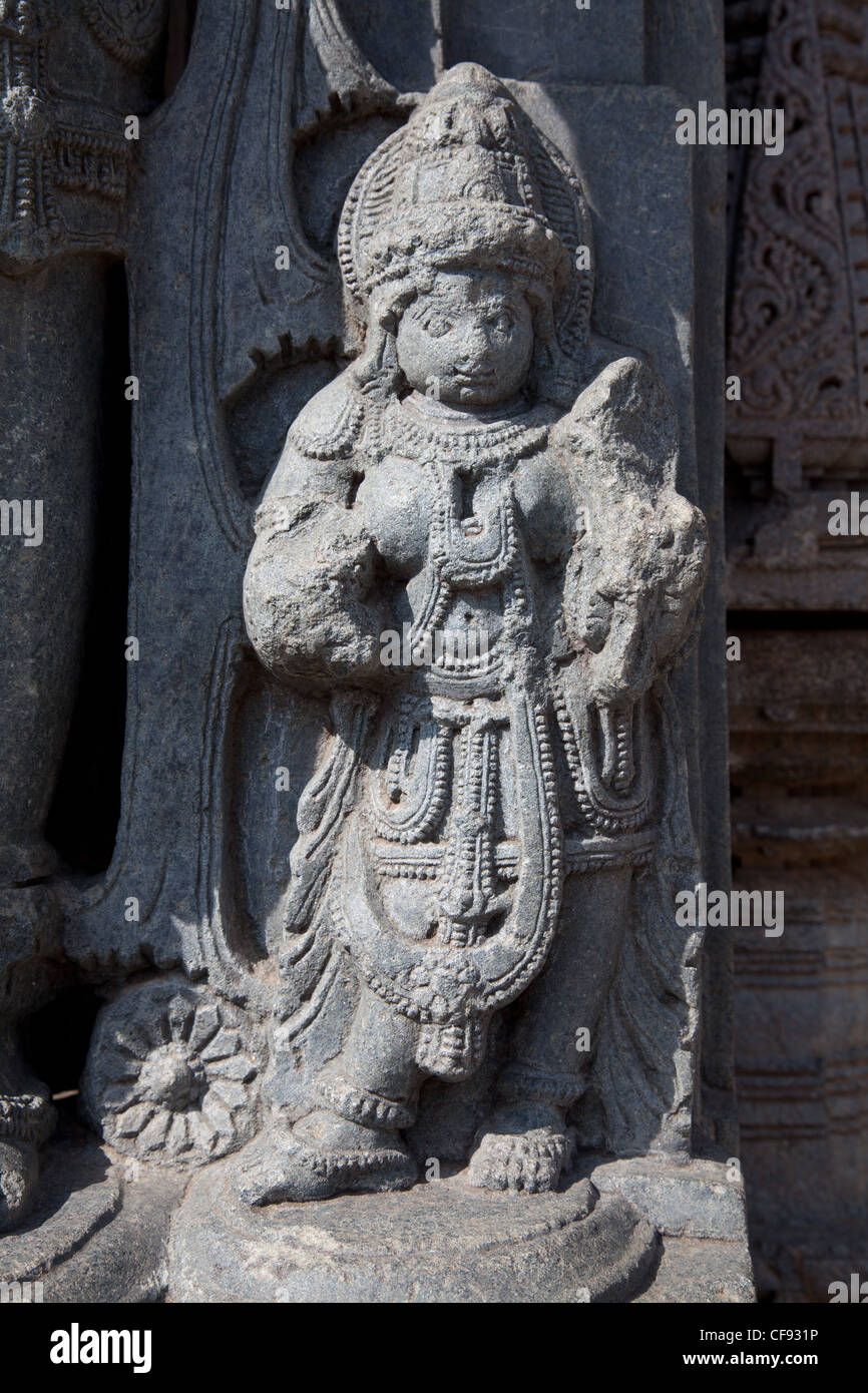 Kesava Temple carvings Stock Photo - Alamy