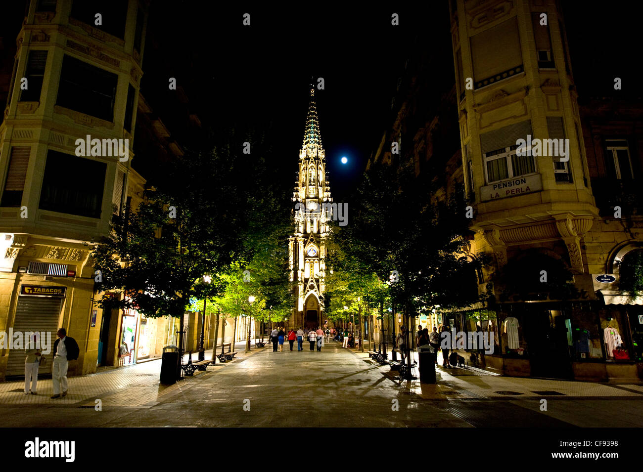 San sebastian cathedral hi-res stock photography and images - Alamy