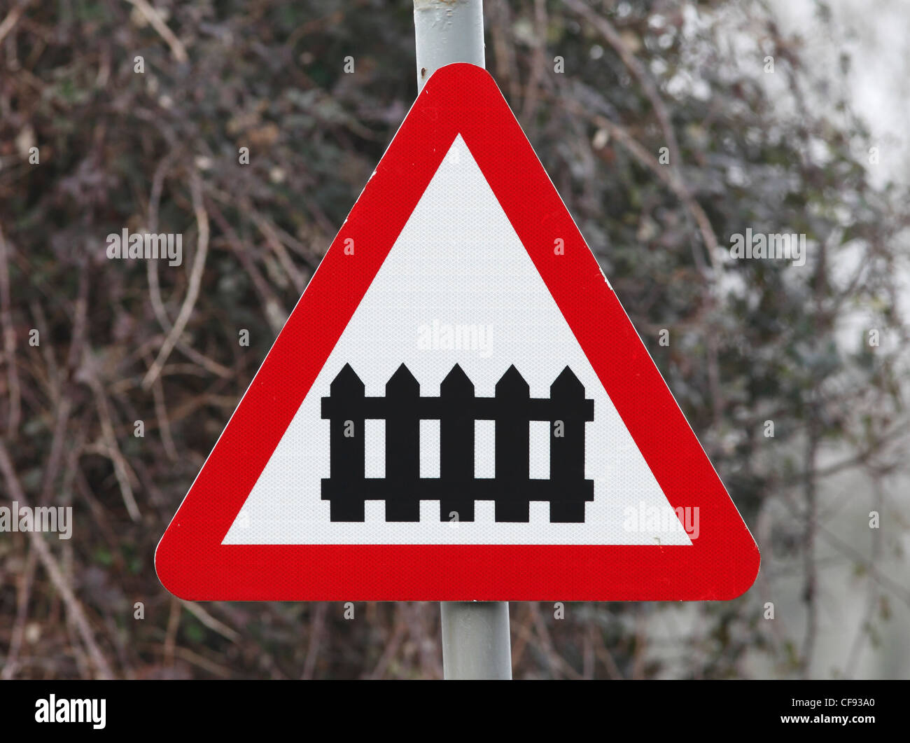 Road Sign Railway Crossing Level High Resolution Stock Photography and ...