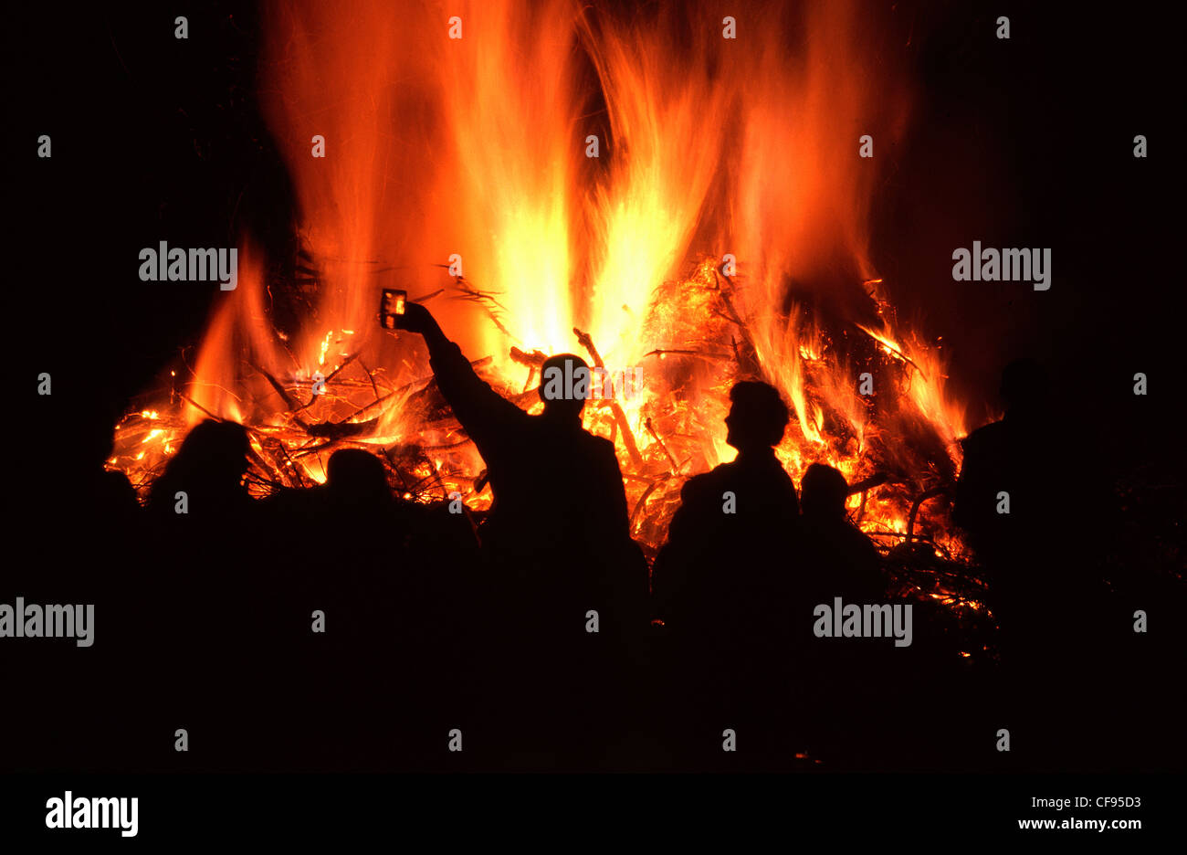 Germany, Europe, Bavaria, Upper Bavaria, solstice, custom, tradition ...