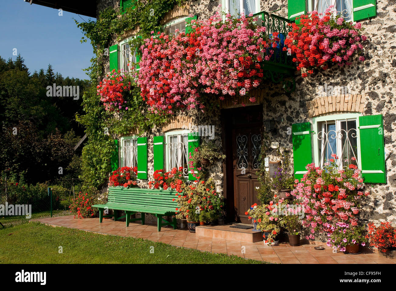 Europe, Germany, Bavaria, Teisendorf, Rupertiwinkel, house, home ...