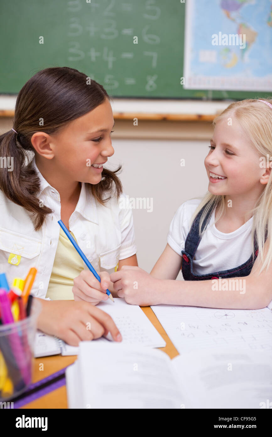 Classroom pupils assignment hi-res stock photography and images - Alamy