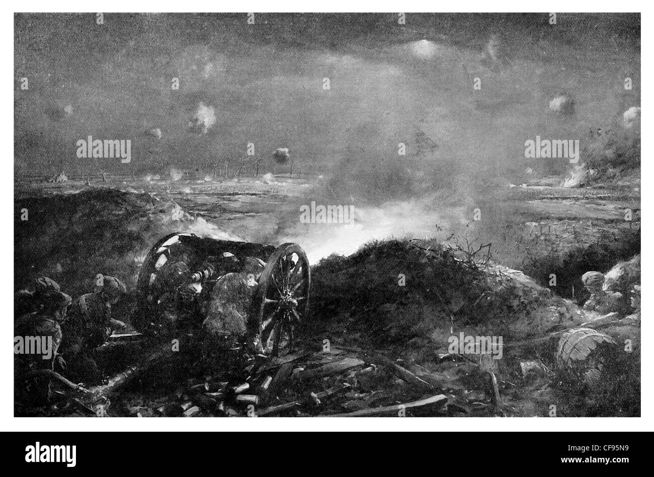 Battle of ypres 1914 1918 Black and White Stock Photos & Images - Alamy